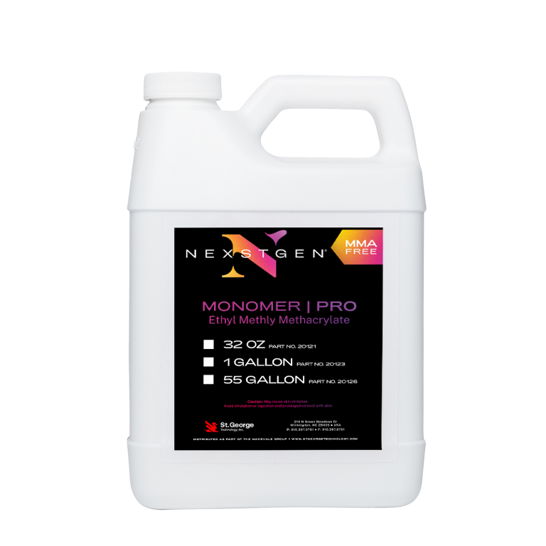 NEXSTGEN® EMA Monomer Liquids 12 x 32 oz - NEXSTGEN® Nail Acrylic ...
